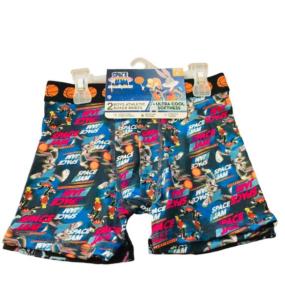Handcraft | Accessories | Space Jam Boys Athletic Boxer Briefs Size 6 ...